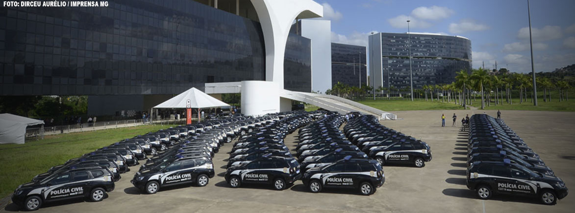 Governo de Minas entrega 112 viaturas para a Polícia Civil e 89 cidades ...