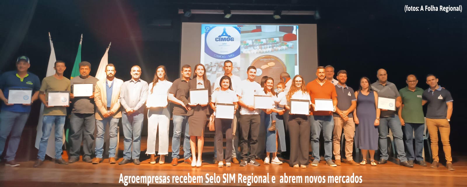 Produtores recebem o Selo SIM Regional e apresentam a região para 20 ...