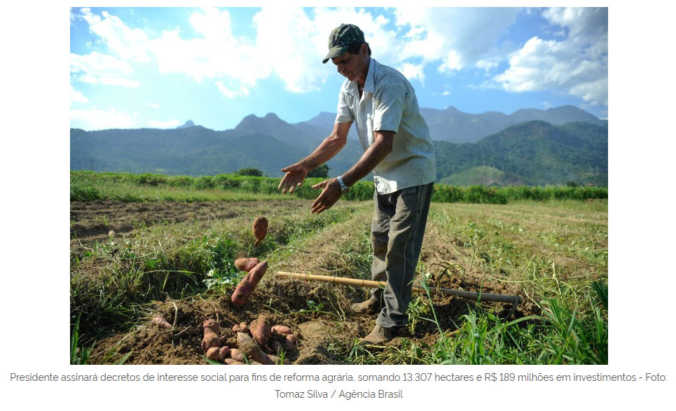 Governo Federal entrega mais de 12 mil lotes pelo programa Terra da ...